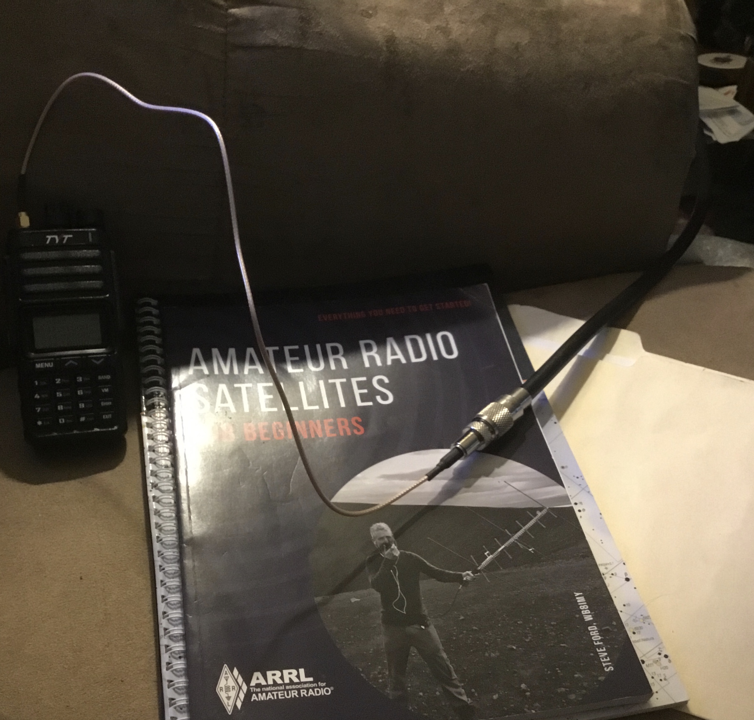 How to connect your hand held (HT) to an outside antenna | Five County ...